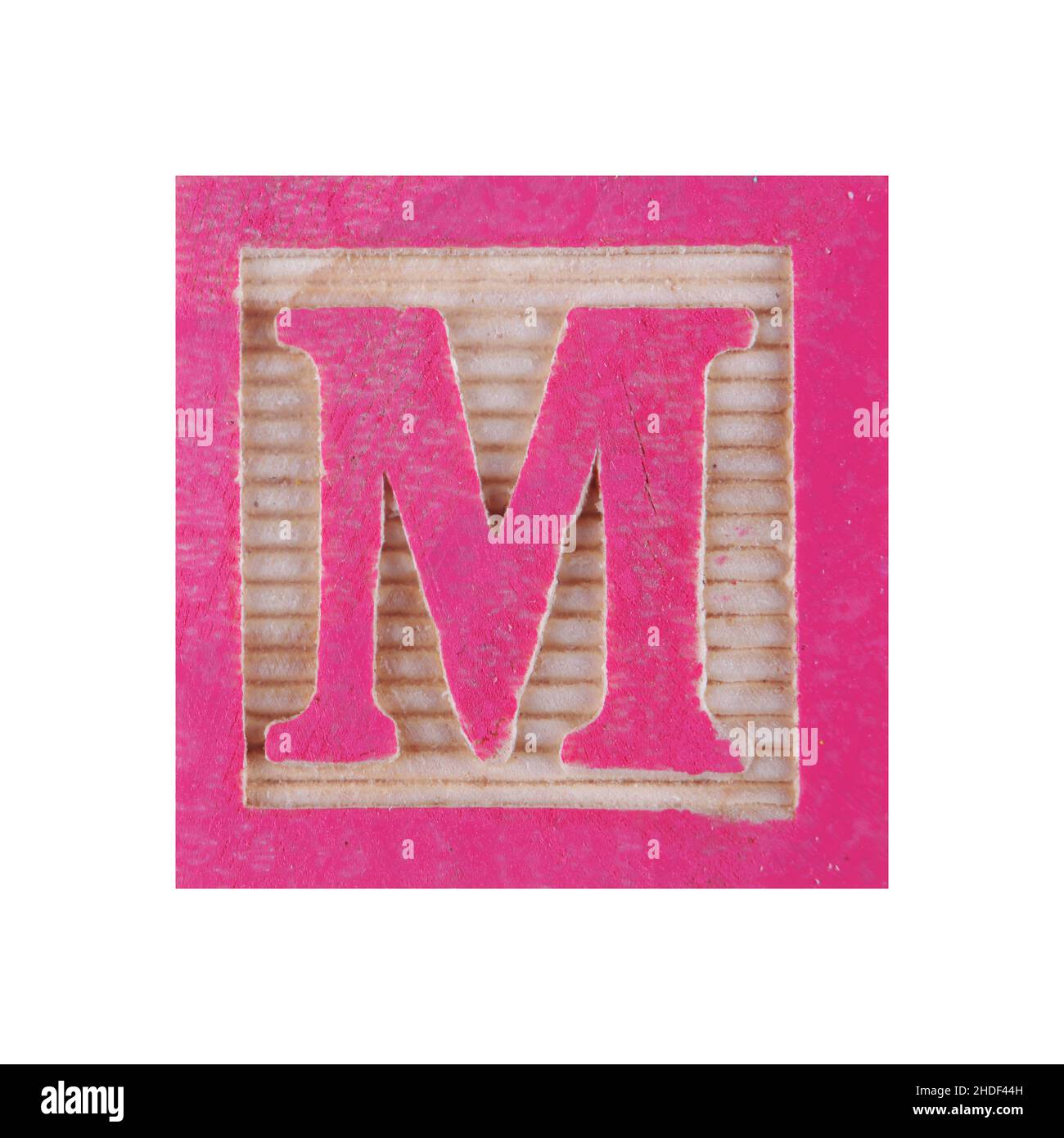 Block letter m Cut Out Stock Images & Pictures - Alamy