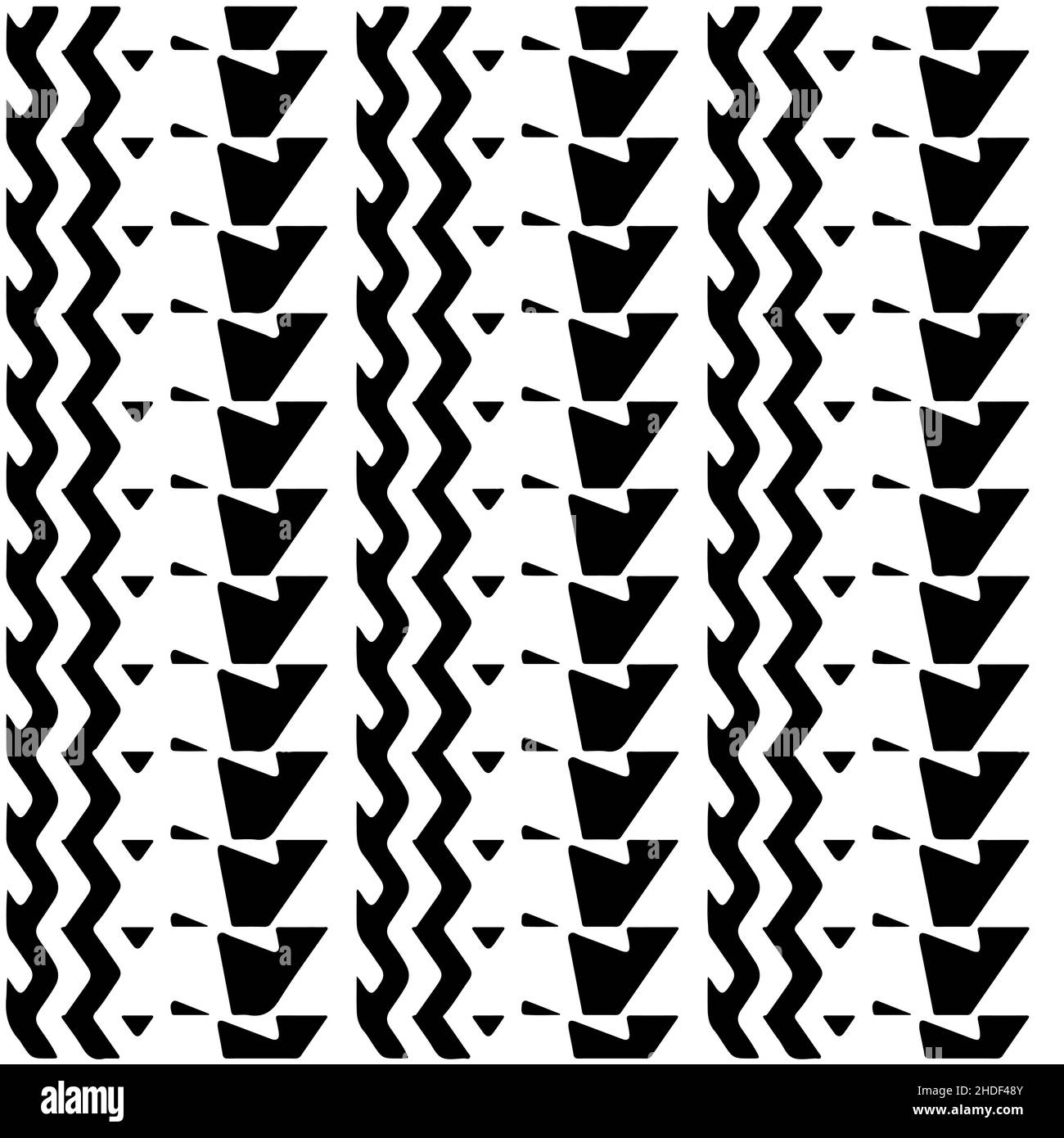 Seamless ethnic pattern color black and white.Can be used in fabric ...