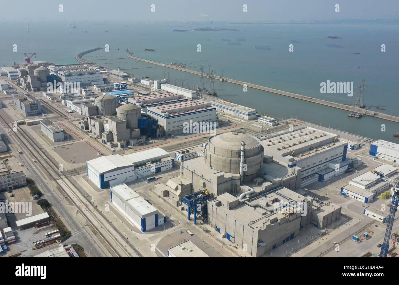 Beijing, China's Fujian Province. China's first nuclear power unit ...