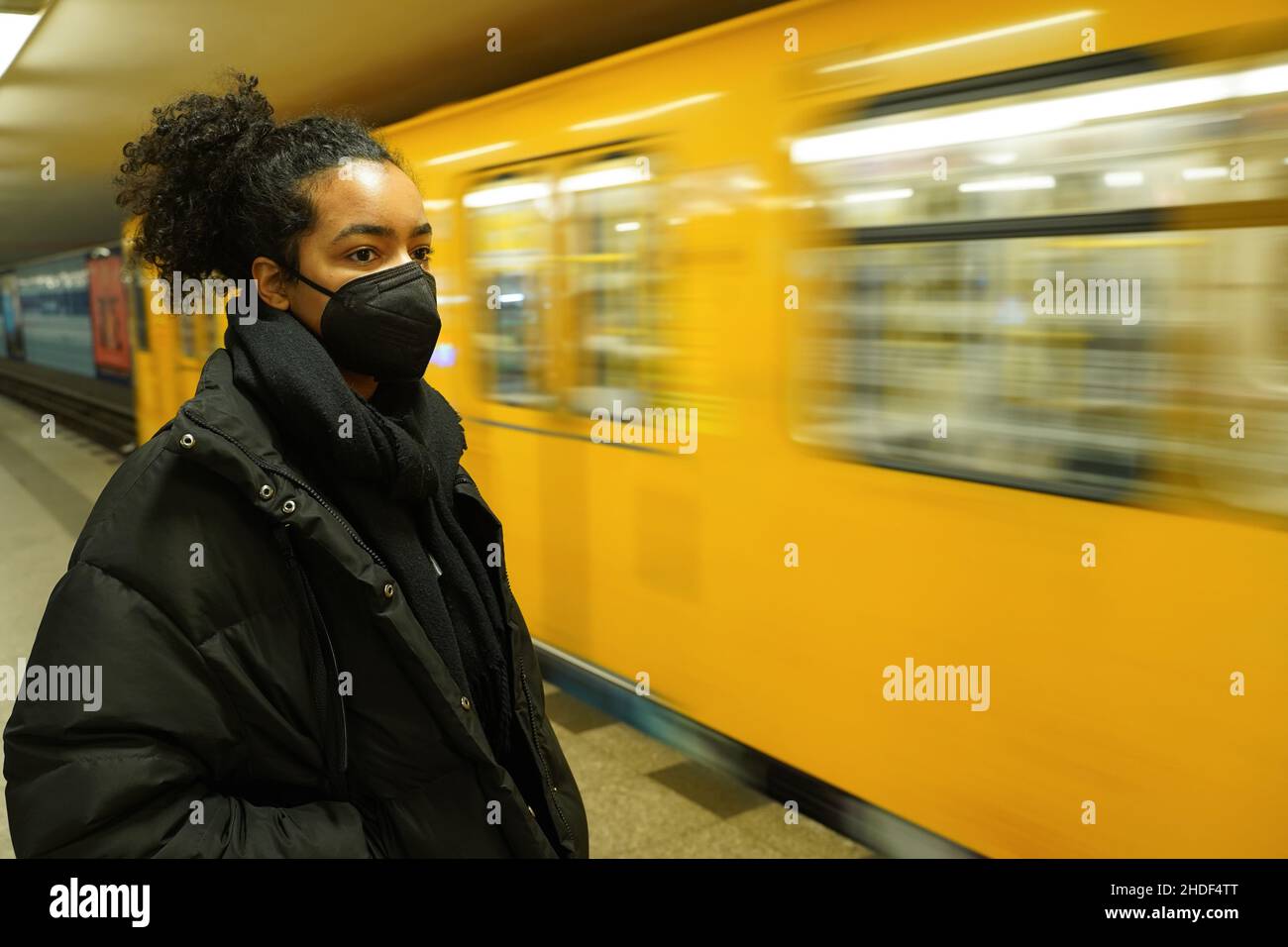 Berlin, Germany. 06th Jan, 2022. Isabelle is standing at the ...
