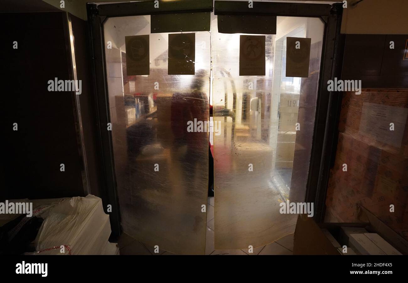 Hamburg, Germany. 30th Nov, 2021. View into the catacombs of the luxury ...