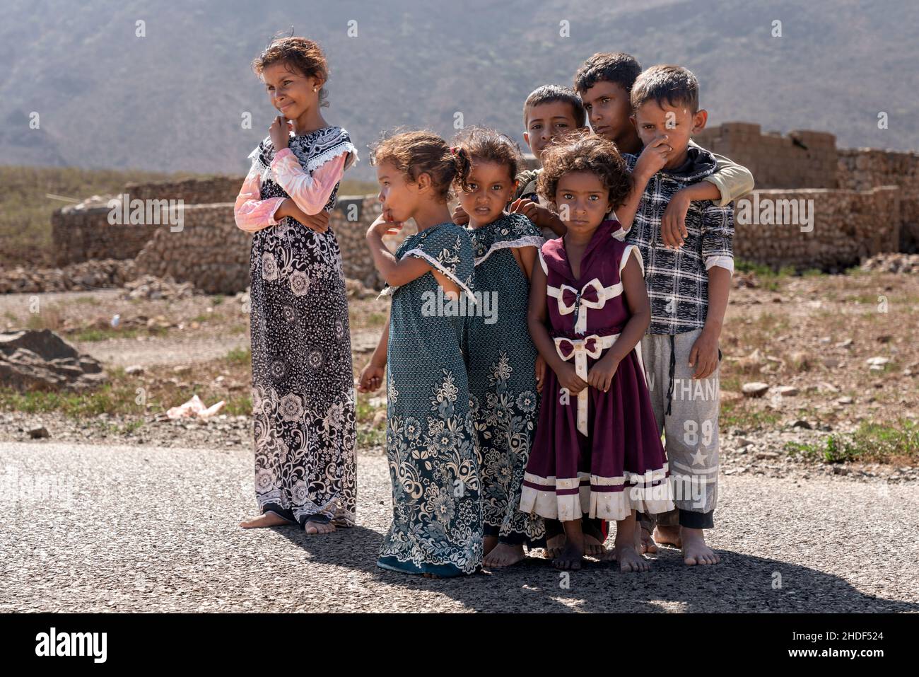 children on Socotra island (CTK Photo/Ondrej Zaruba Stock Photo - Alamy