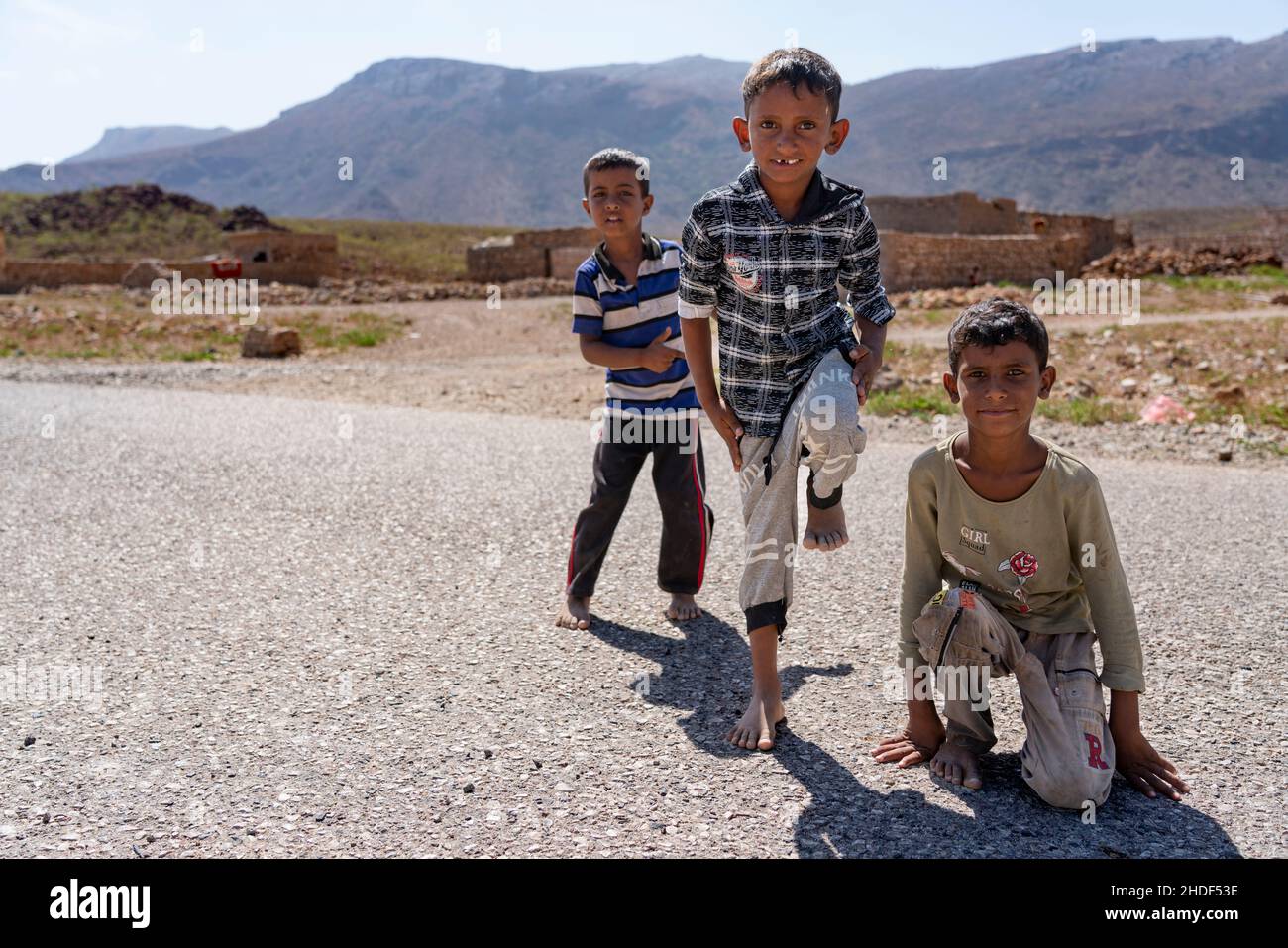 children on Socotra island (CTK Photo/Ondrej Zaruba Stock Photo - Alamy