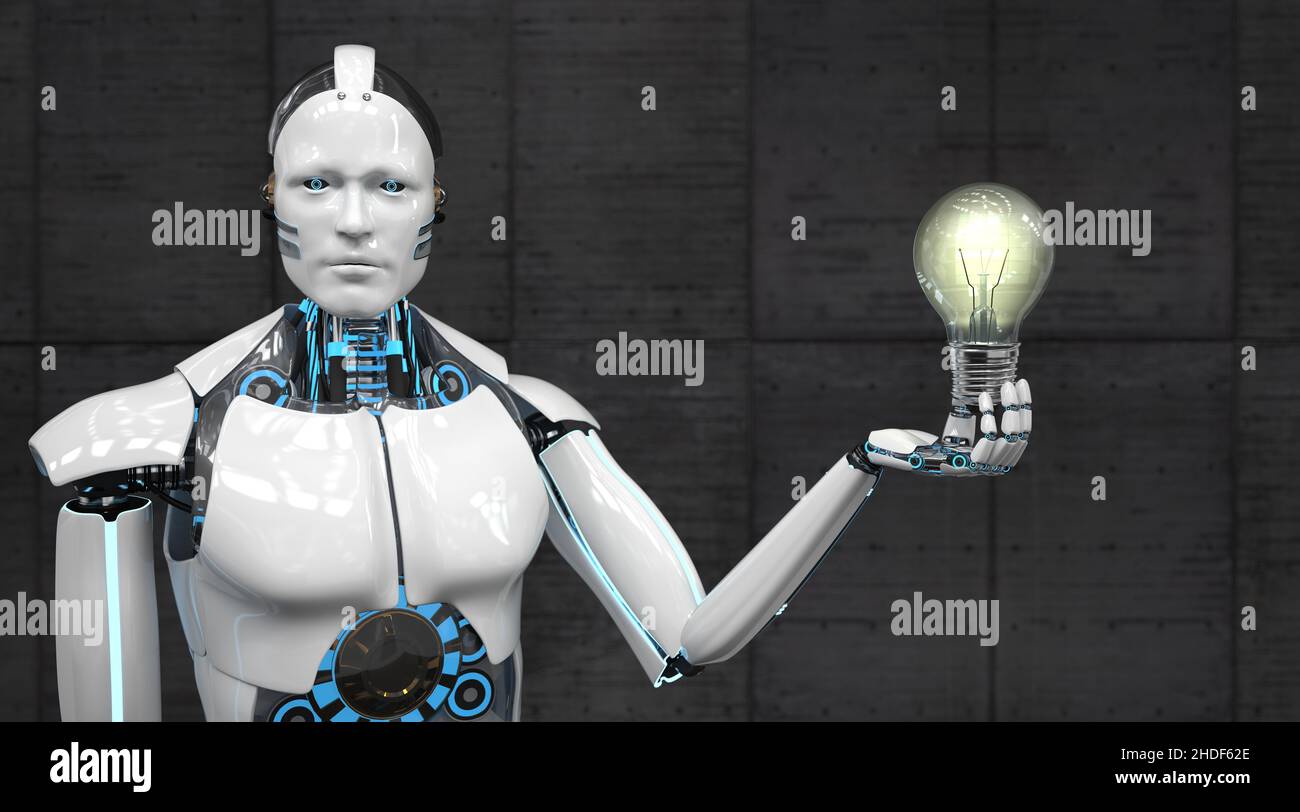 research, idea, robot, cybernetics, researchs, ideas, robots Stock ...