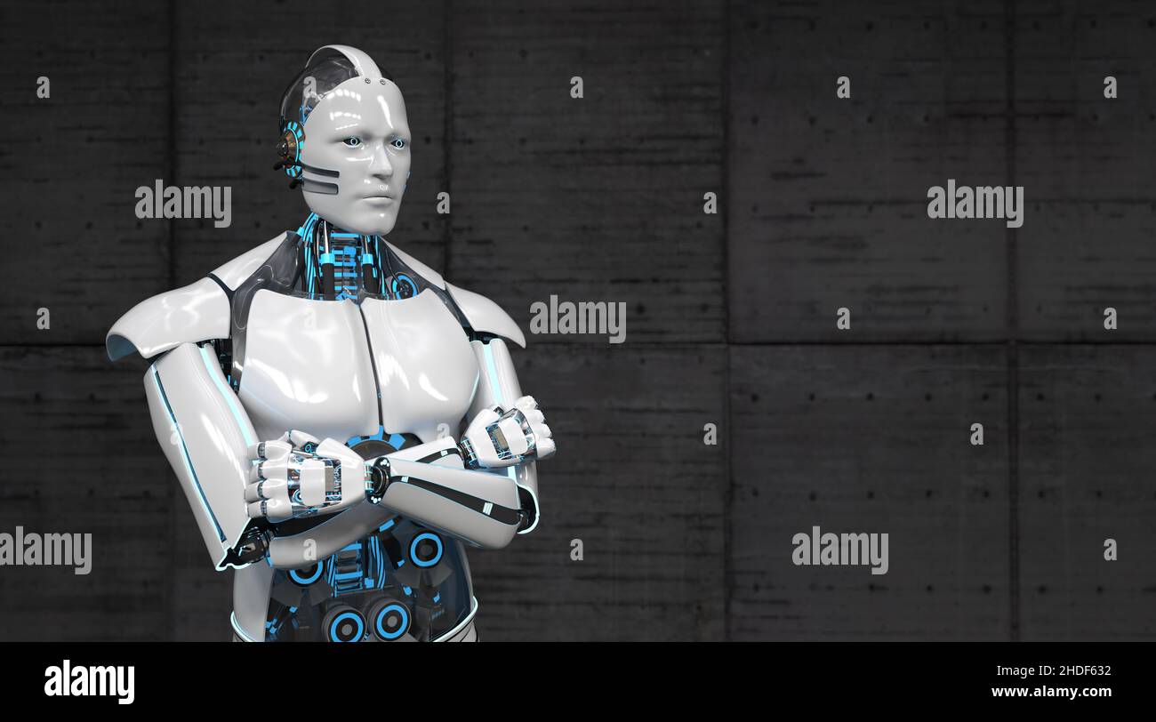research, robot, humanoid, researchs, robots Stock Photo - Alamy