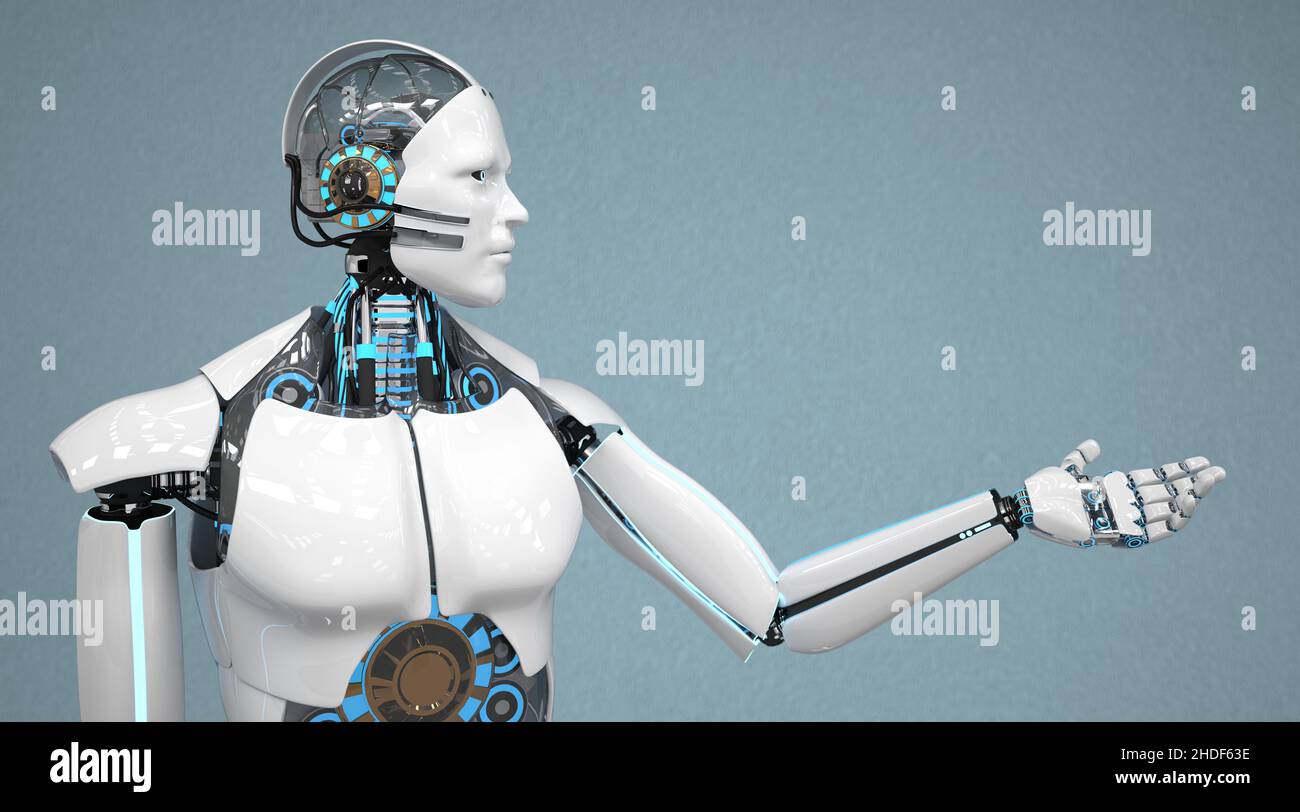 Humanoid ai cybernetics hi-res stock photography and images - Alamy