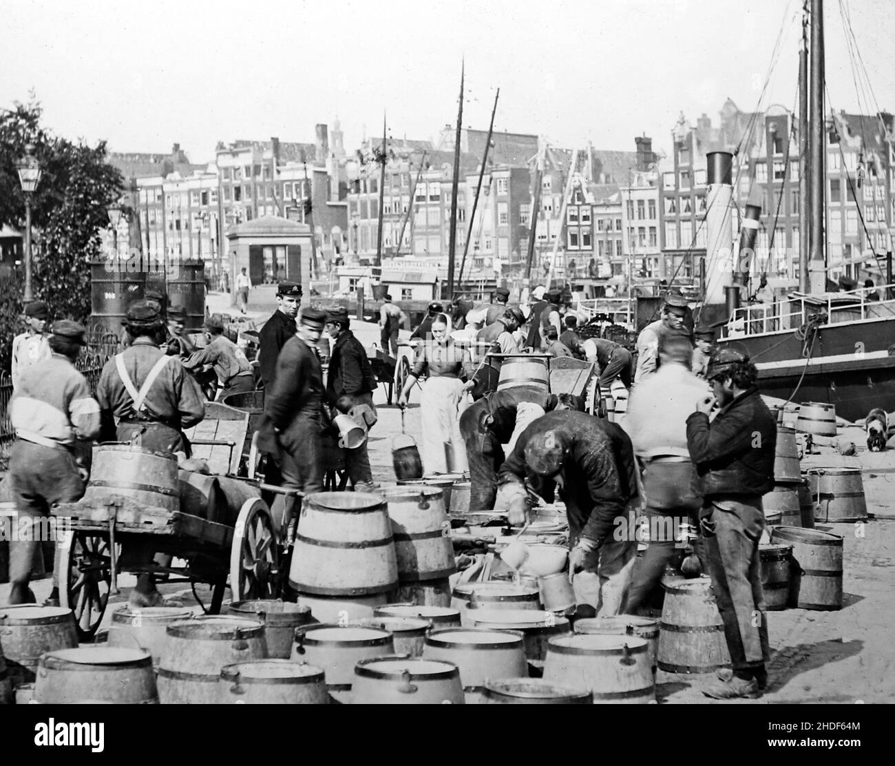 Victorian milk Black and White Stock Photos & Images - Alamy