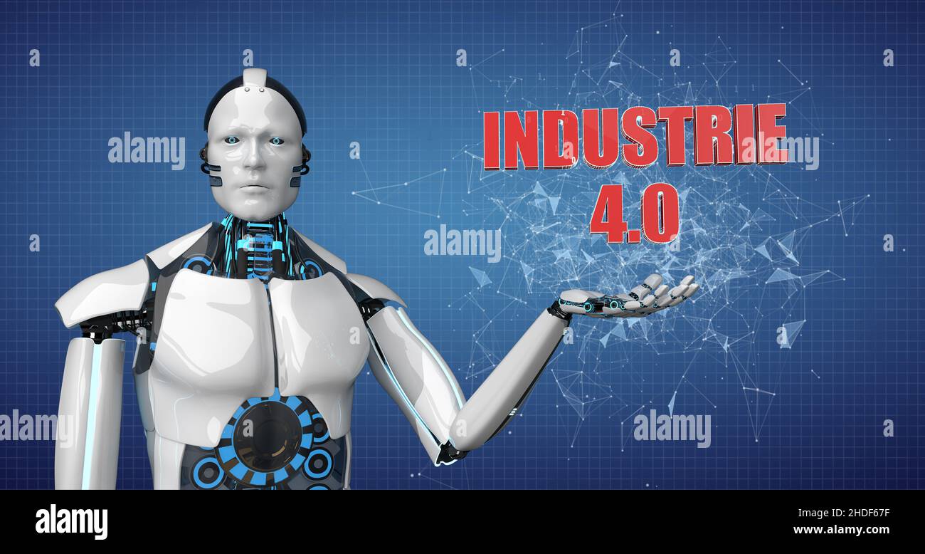 automation, industry 4.0, robotics, automations Stock Photo - Alamy