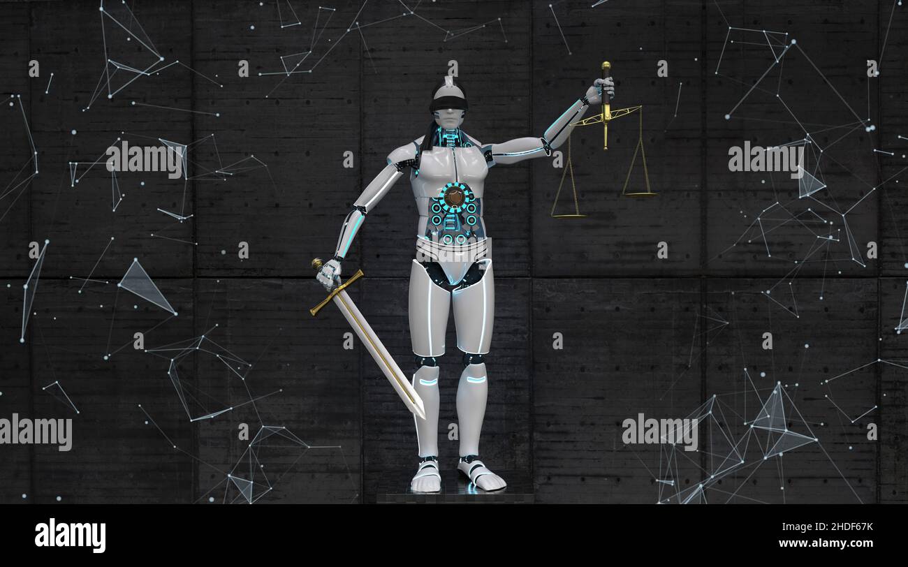 justitia, artificial intelligence, justice, lady justice, lady justices ...