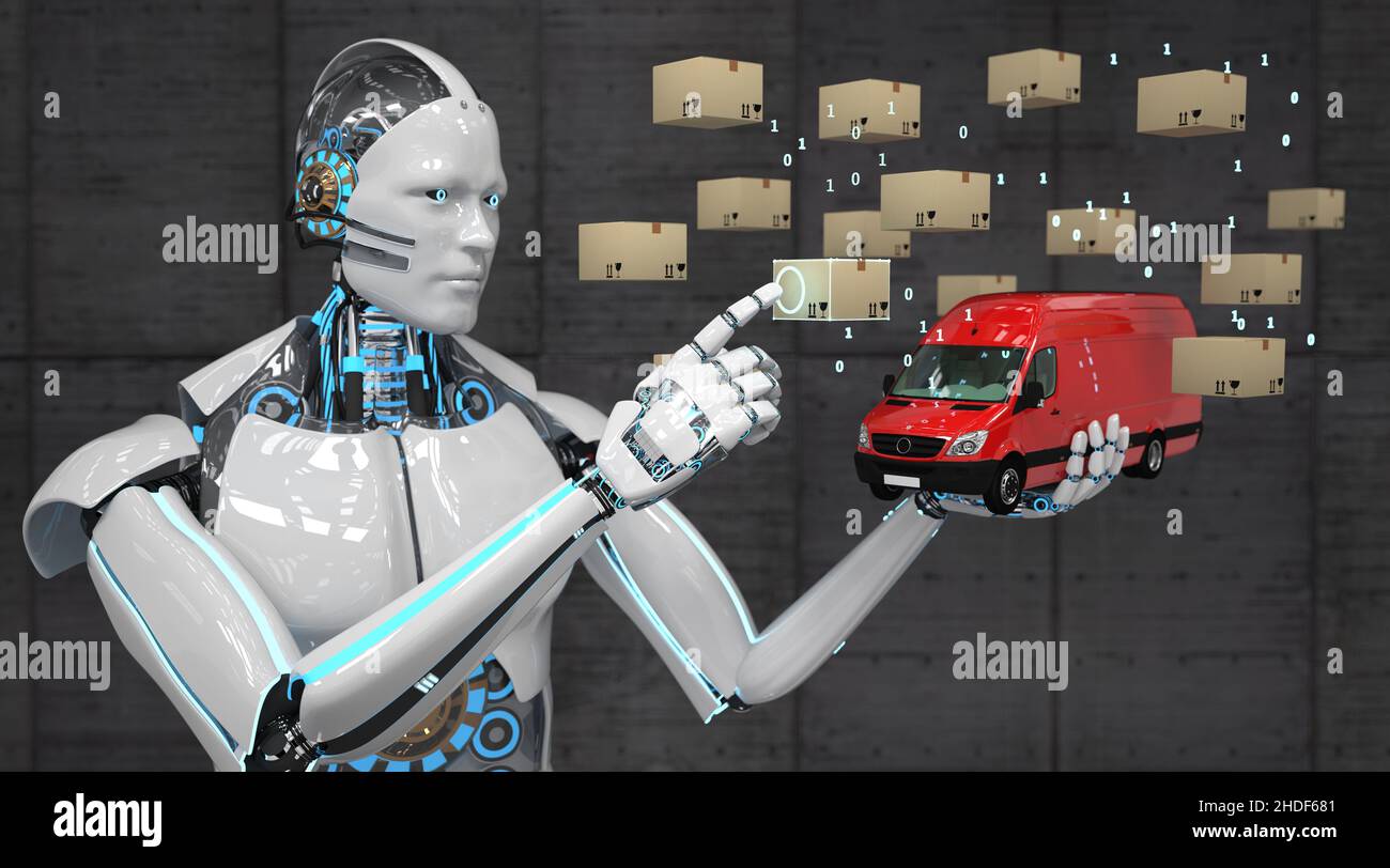 logistics, parcel service, ai, logistic, trade, parcel services Stock ...