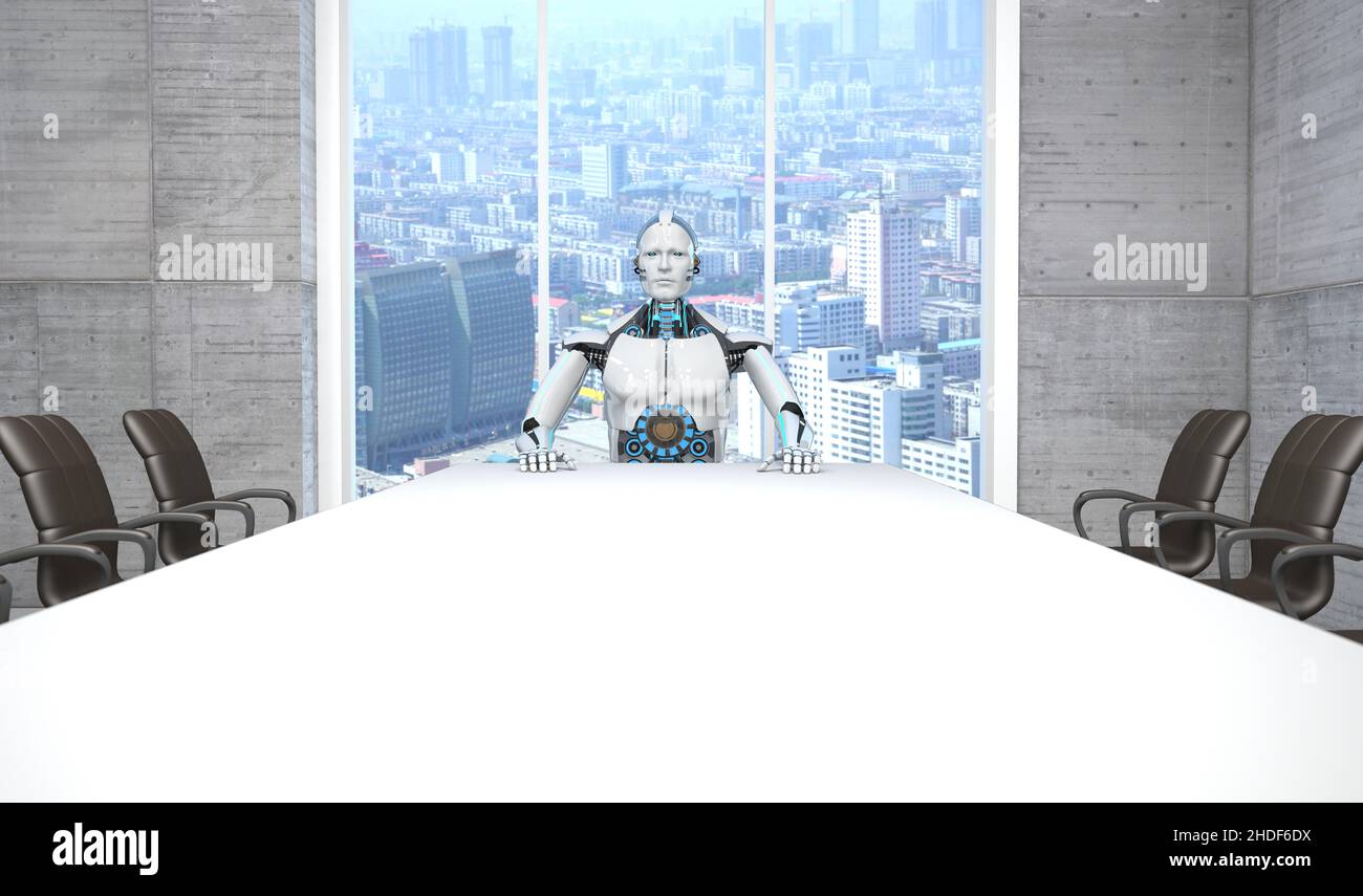 office, future, robot, offices, aspiration, aspirations, looking ...