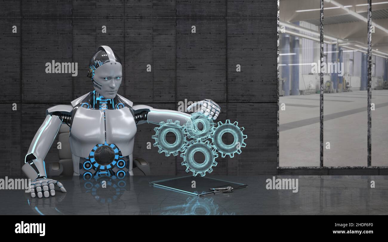 automation, industry 4.0, process optimization, automations Stock Photo ...