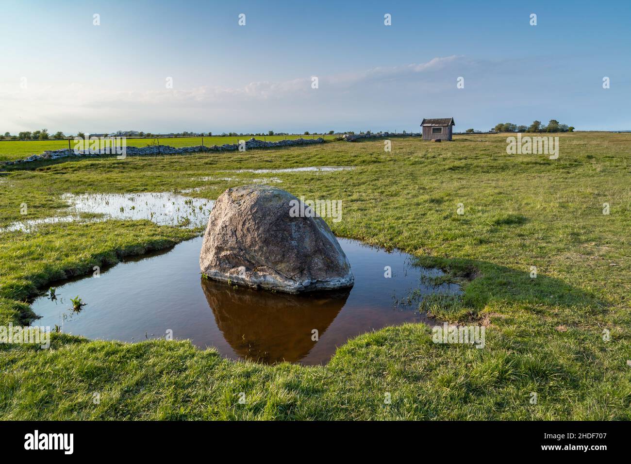 boulder, öland, boulders, ölands Stock Photo - Alamy