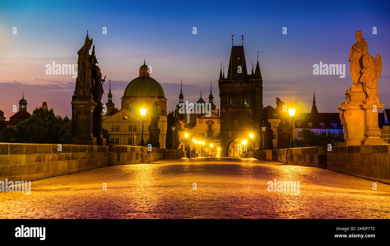 prague, charles bridge, pragues, charles bridges Stock Photo - Alamy