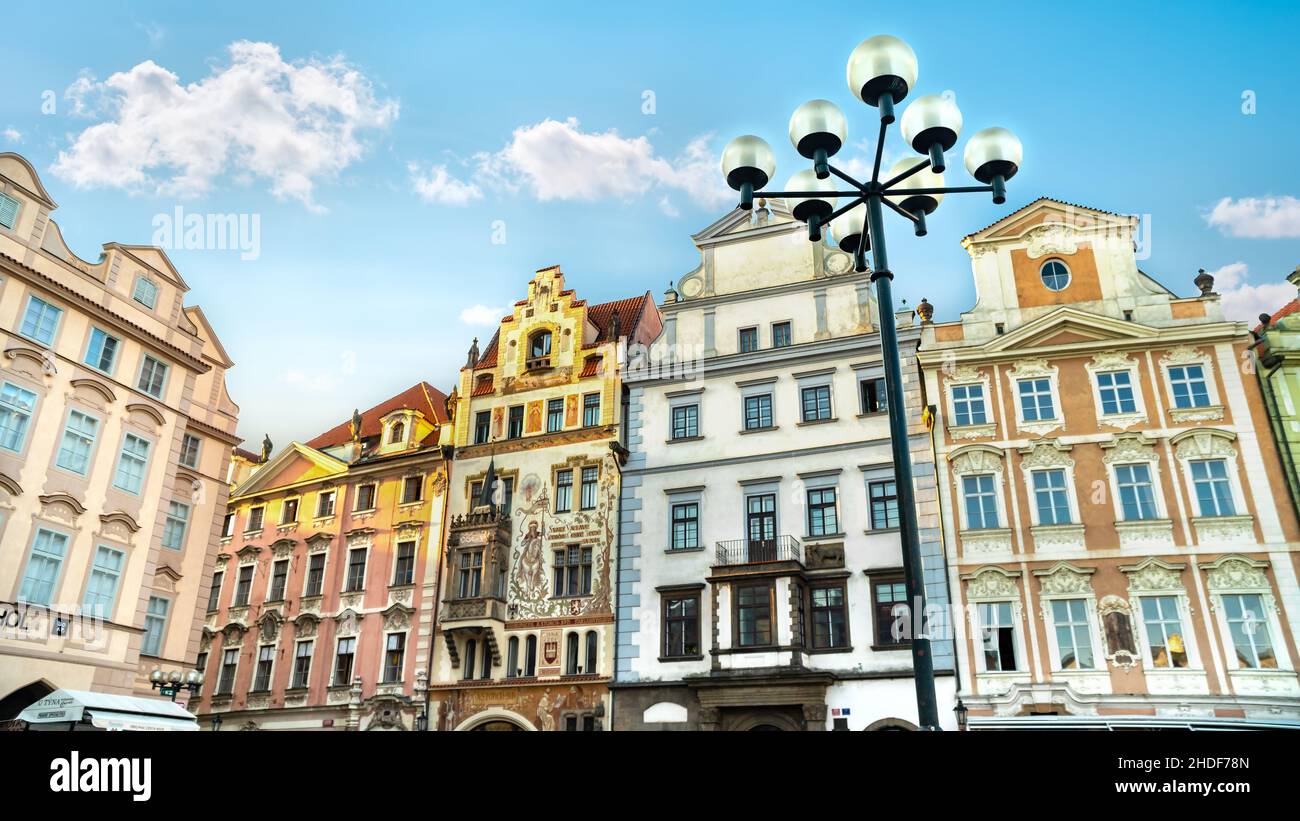 old town, residences, prague old town square, old towns, residence ...