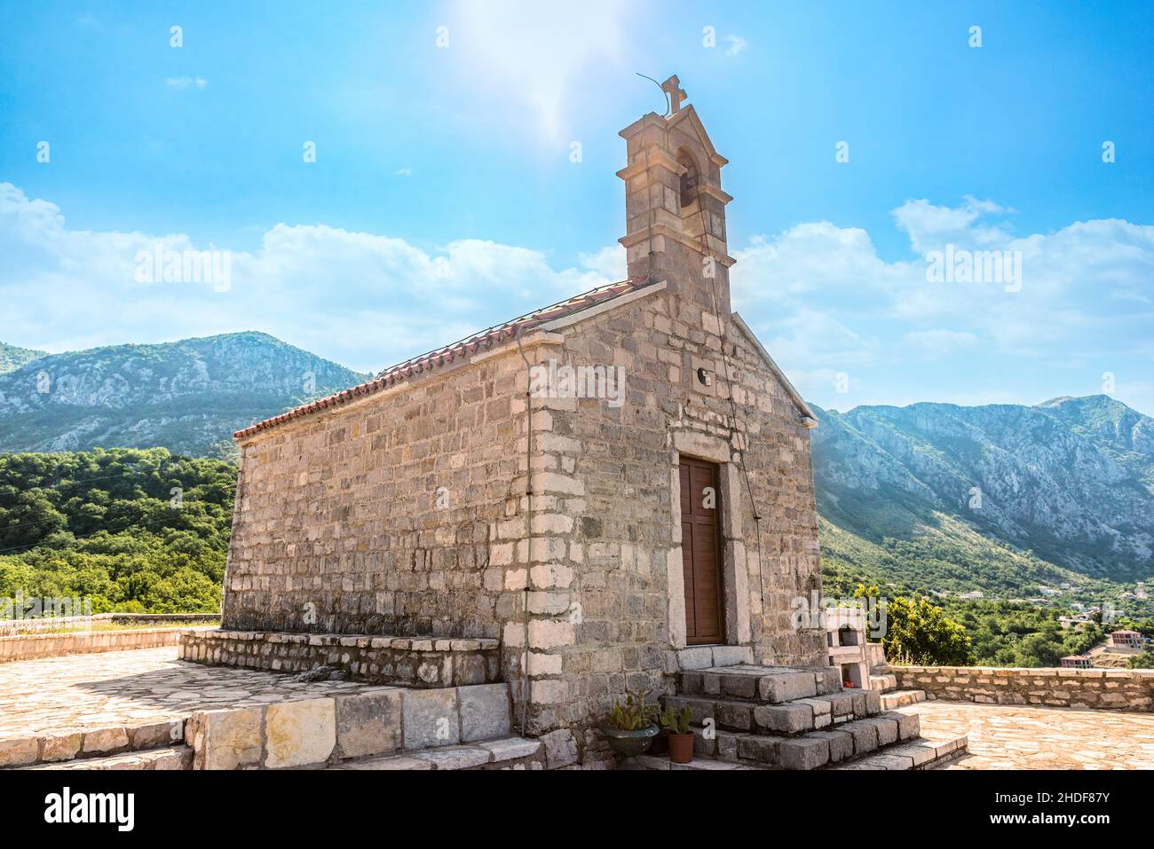 chapel, montenegro, chapels, montenegros Stock Photo - Alamy