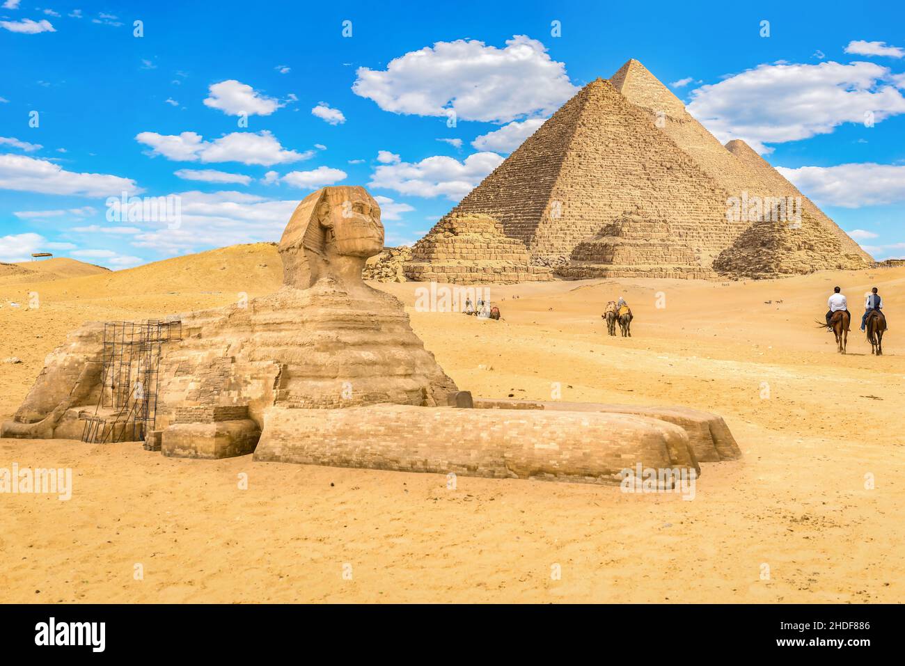 archaeology, sphinx, giza necropolis, archaeologies, sphinxs Stock ...