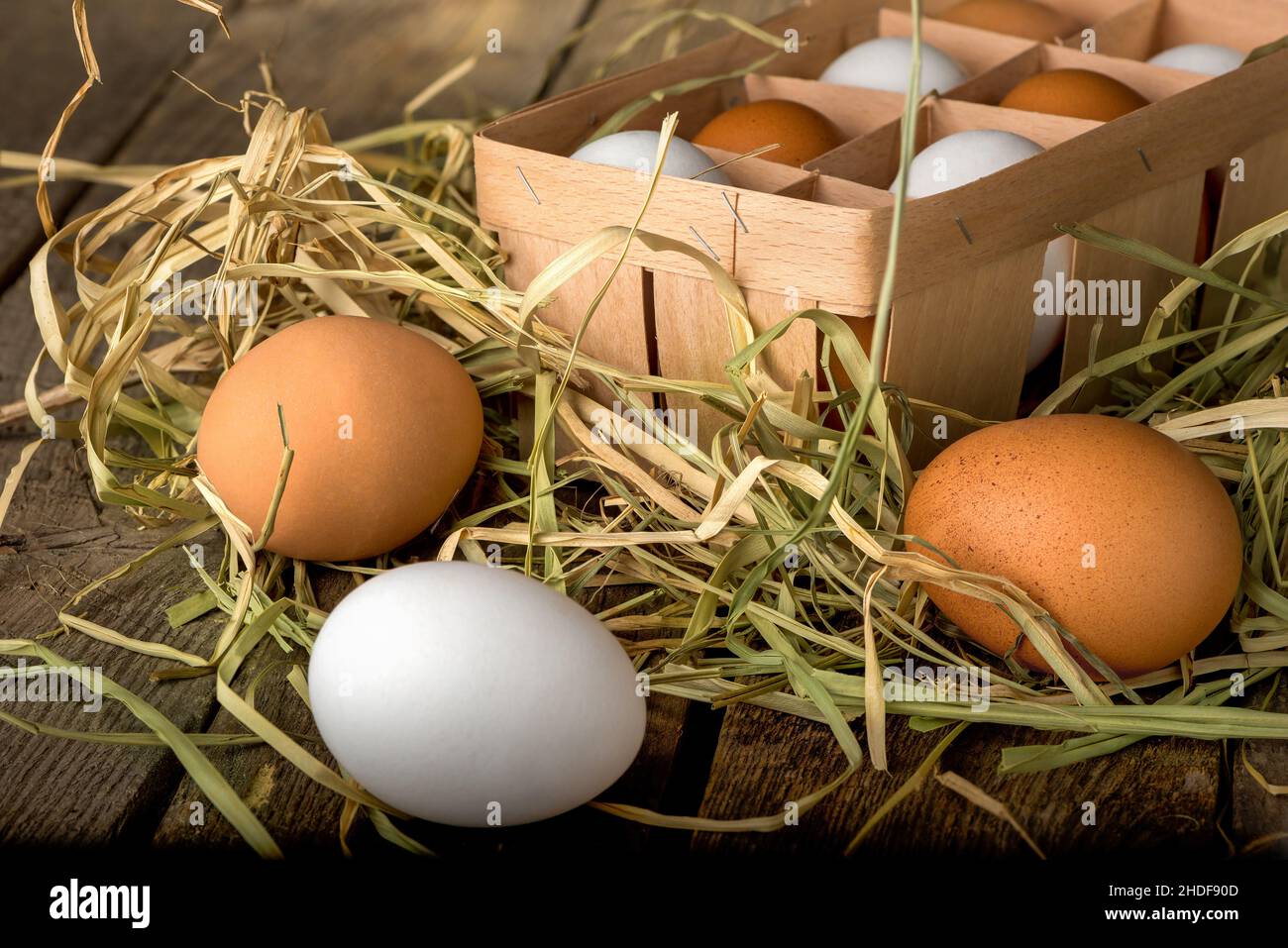 basket, chicken egg, fragile, baskets, chicken eggs, fragiles Stock ...