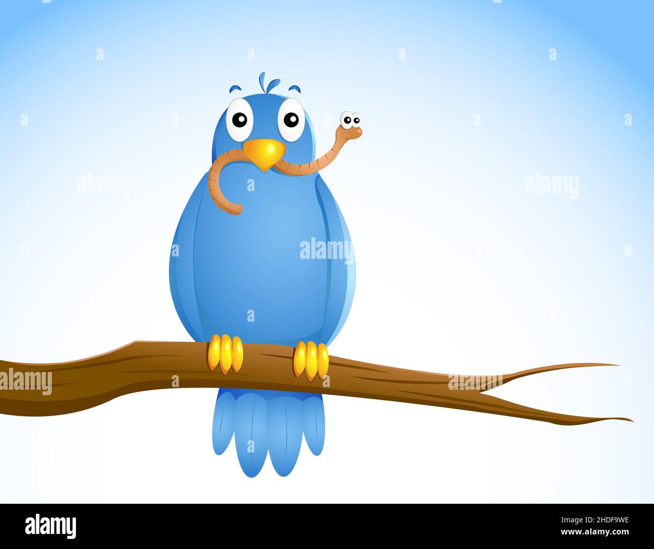 bird, worm, birds, worms Stock Photo - Alamy