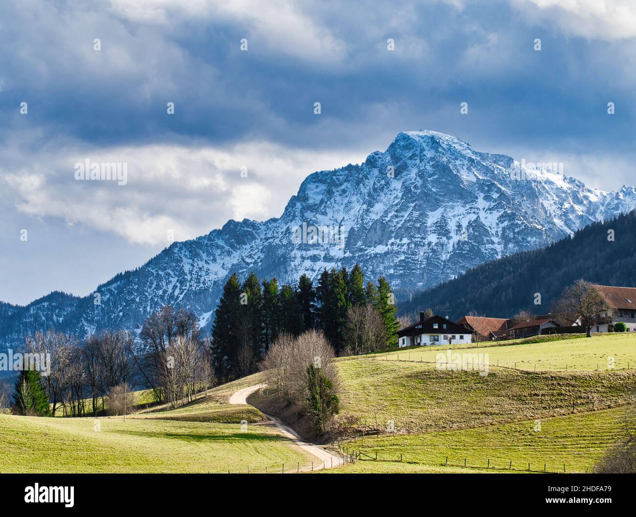 chiemgau alps, hochstaufen, hochstaufens Stock Photo - Alamy