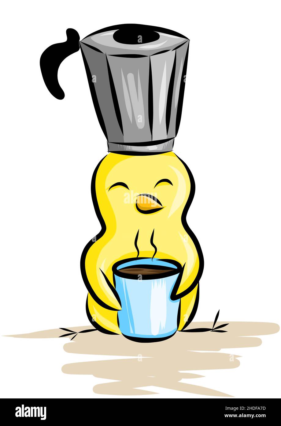 coffee, chicks, cartoon, coffees, baby chicken, baby duck, chicken baby ...