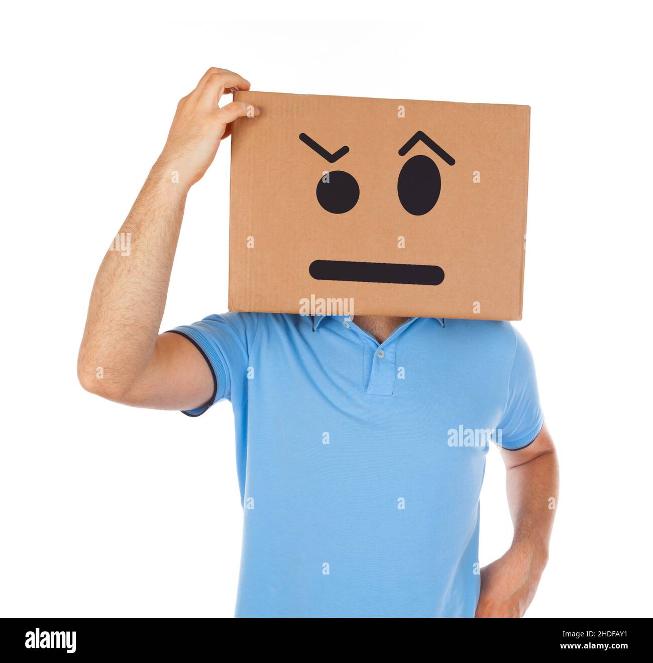 carton, facial expression, clueless, cartons, facial expressions Stock ...