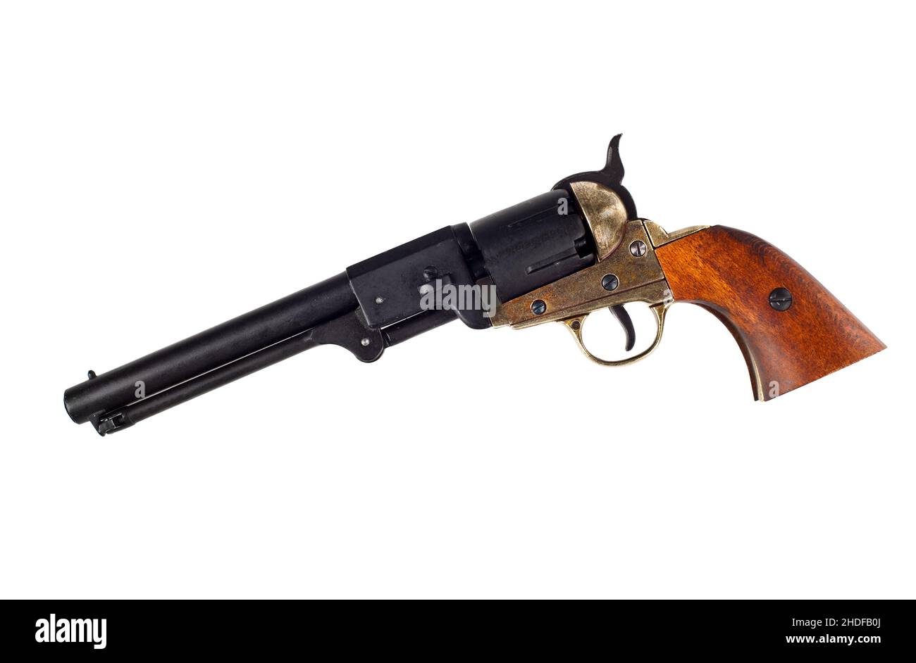 Old revolver Cut Out Stock Images & Pictures - Alamy