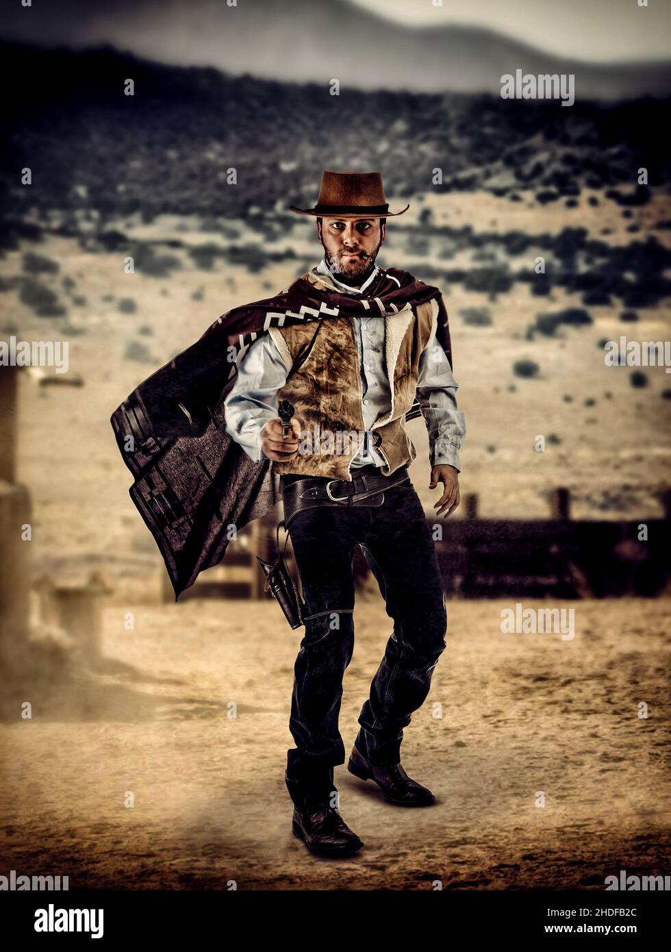 Cowboy Shooting Guns