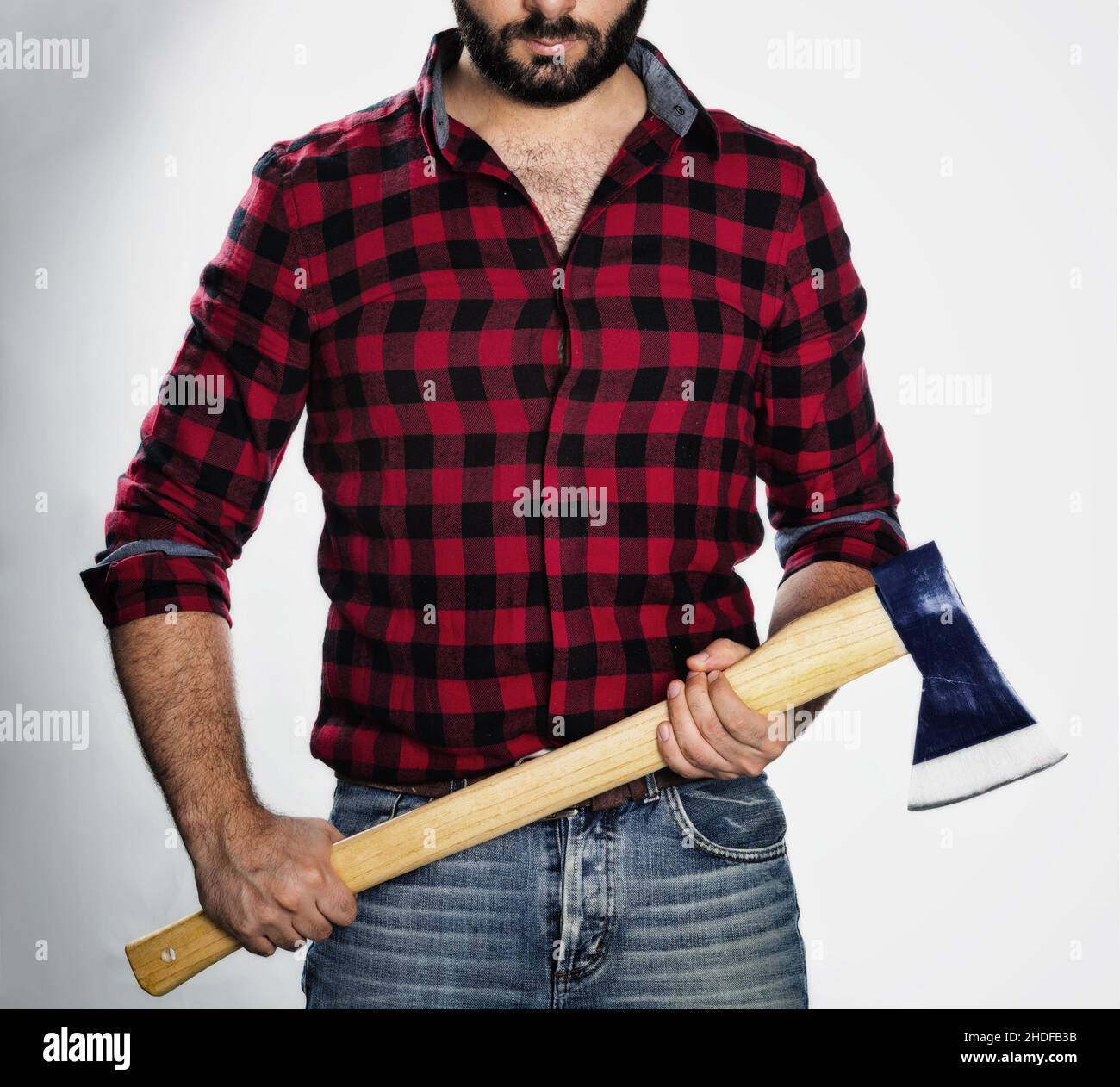 Lumberjack shirts hi-res stock photography and images - Alamy