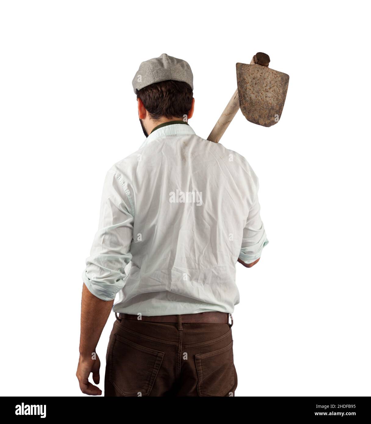 Old farm worker hi-res stock photography and images - Alamy