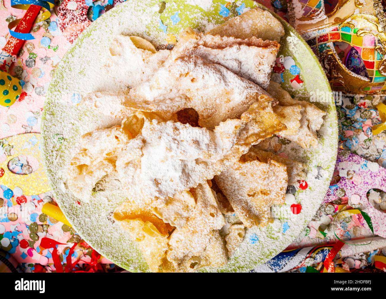 angel wings, carnival pastries, faworki Stock Photo - Alamy