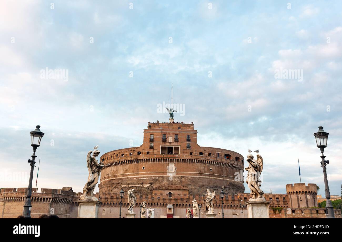 rome, engelenburg, ponte sant angelo, romes, engelenburgs, ponte sant ...
