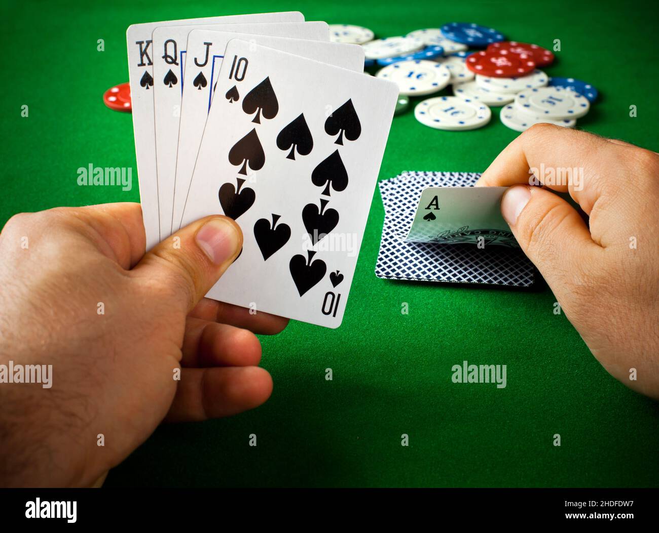 1 of spades hi-res stock photography and images - Alamy