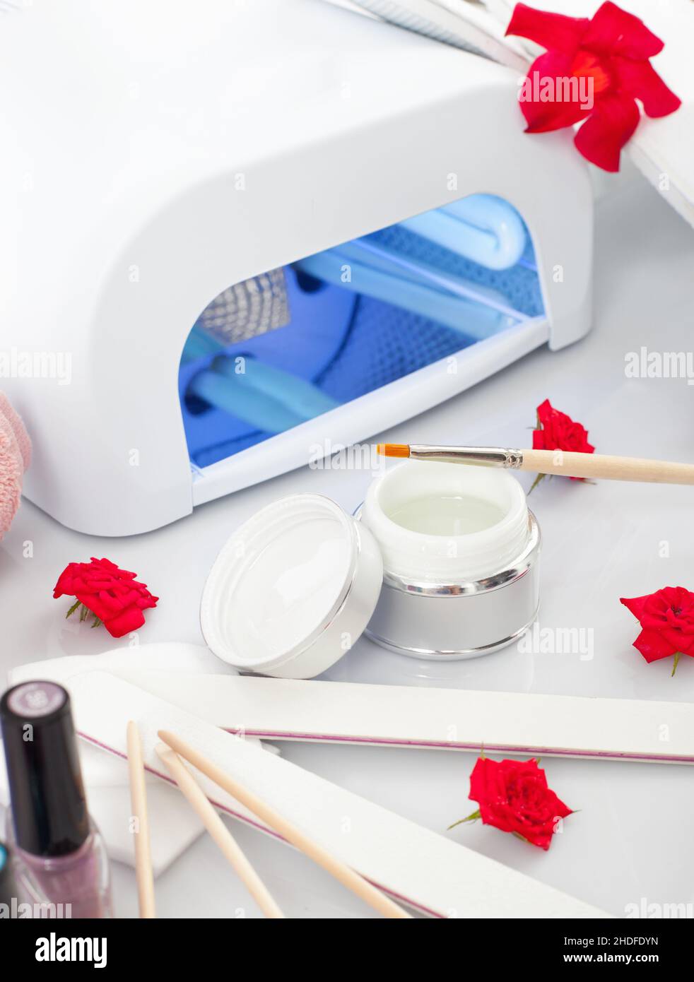 Nail dryer hi-res stock photography and images - Alamy