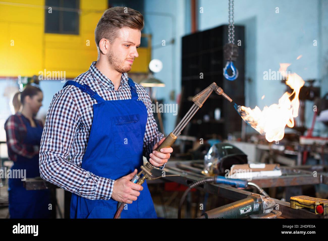 Mechanical protection workshop hi-res stock photography and images - Alamy