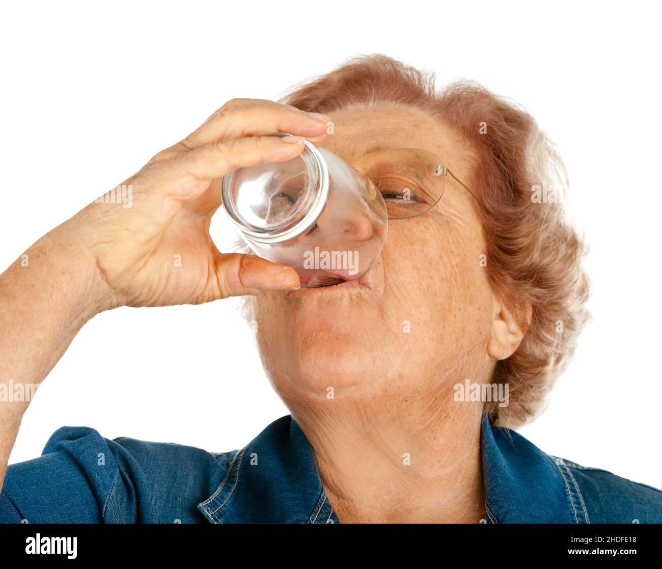 senior, drinking, water, thirsty, elderly, old, seniors, to drink ...