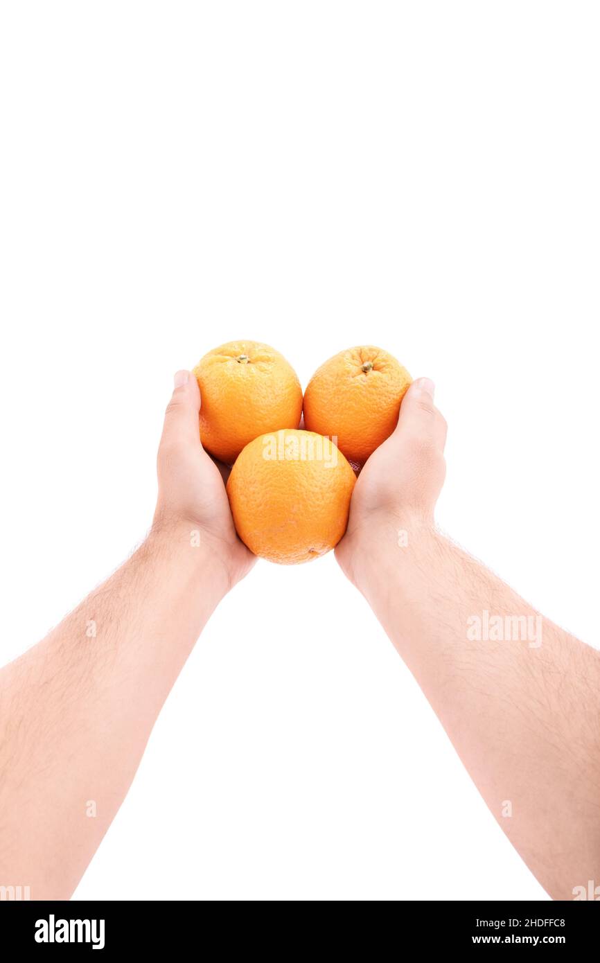 Handful of oranges hi-res stock photography and images - Alamy