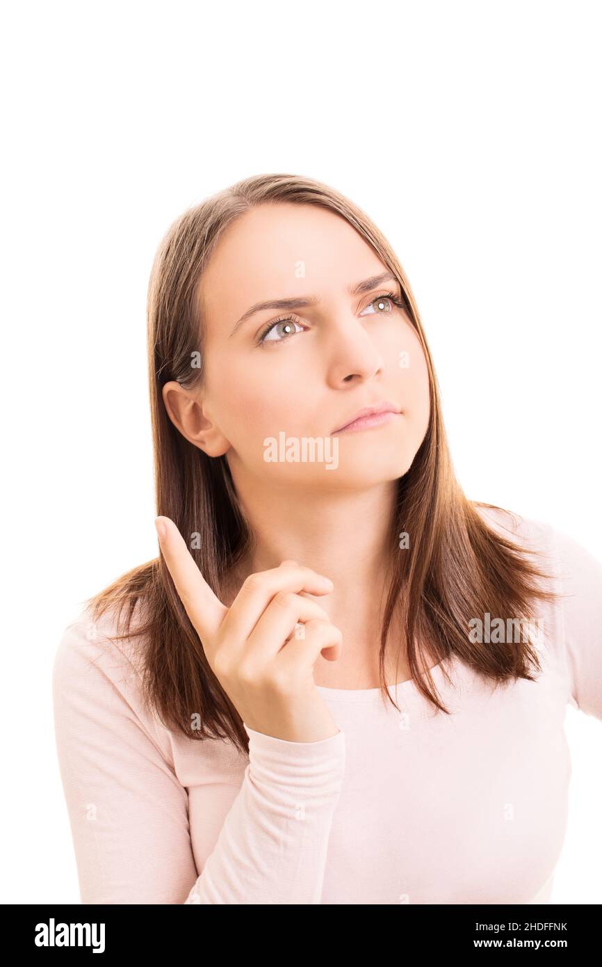 Woman faq vertical hi-res stock photography and images - Alamy