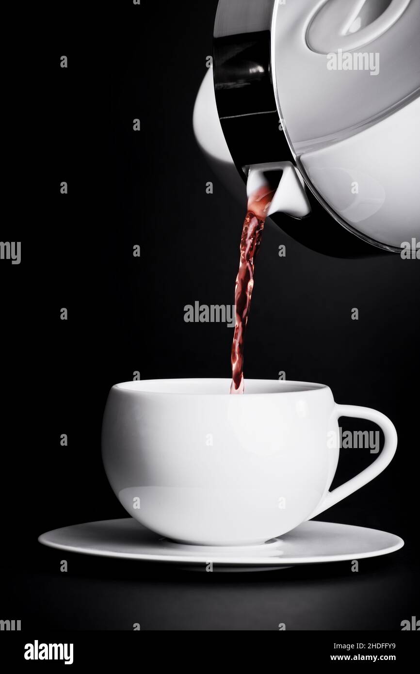 pouring, tea, teas Stock Photo - Alamy