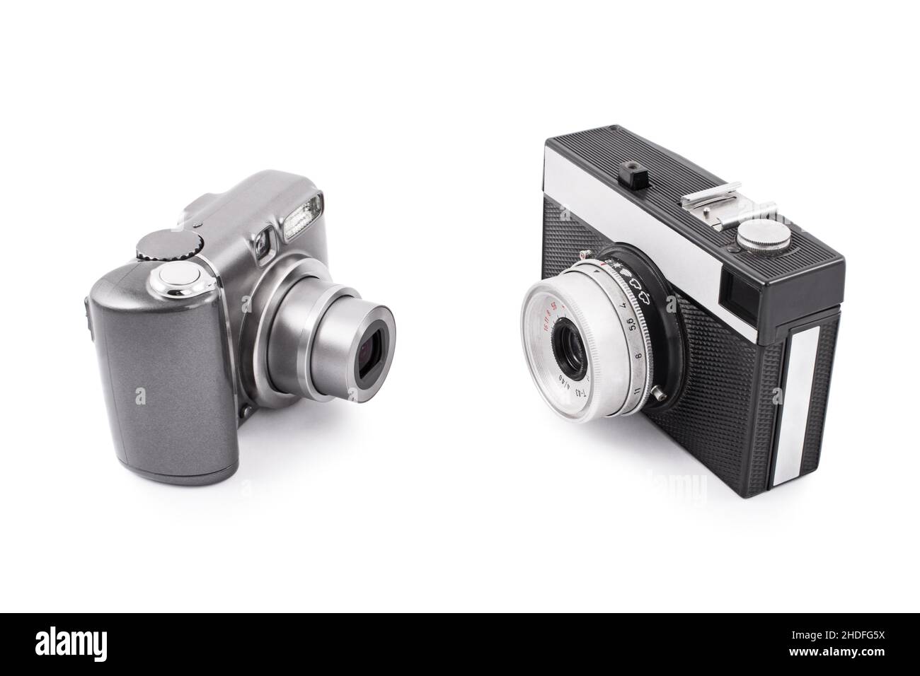 digital camera, analog camera, digital cameras, analog cameras Stock ...