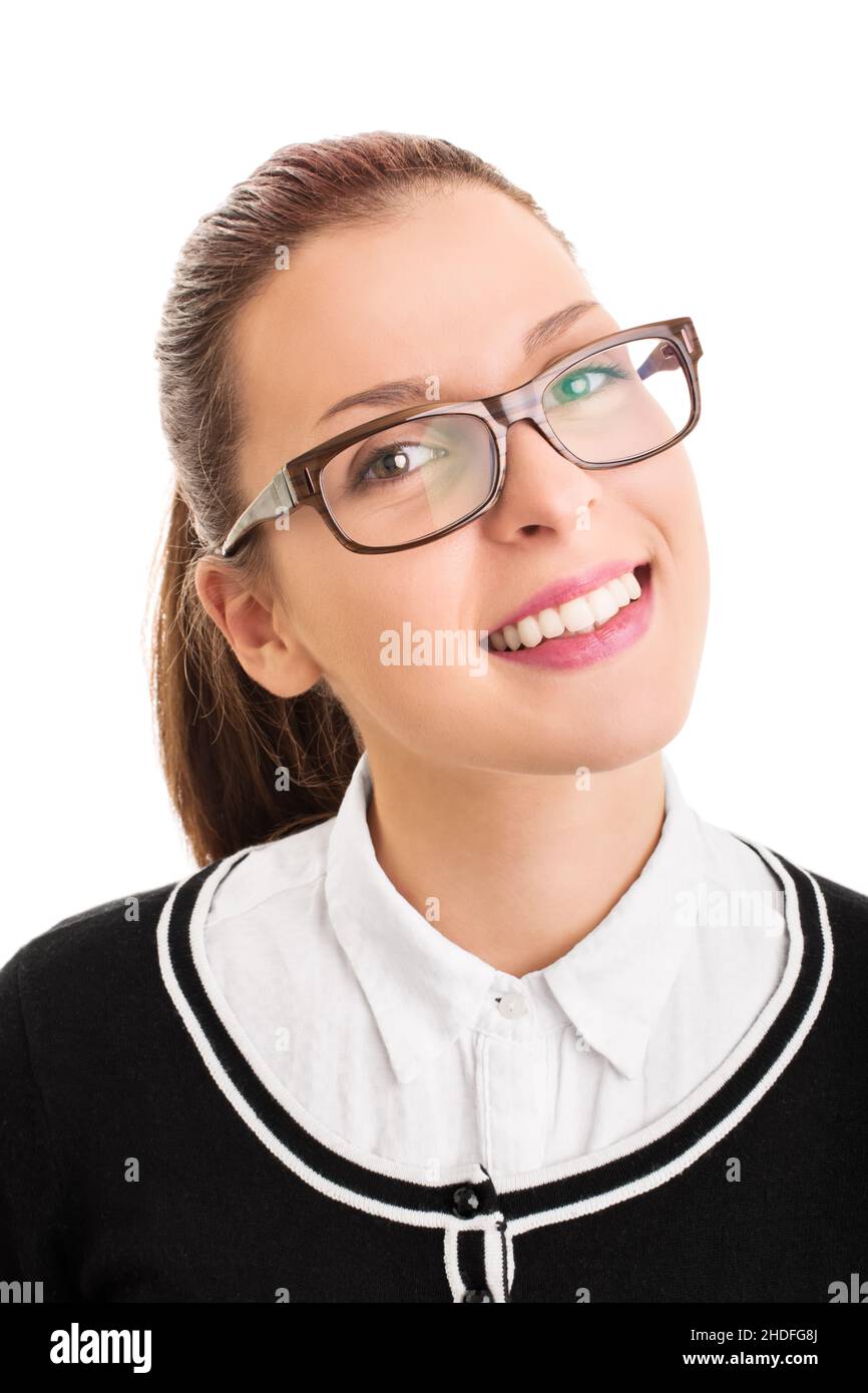 portrait, student, nerd, portraits, students, nerds, swot Stock Photo ...