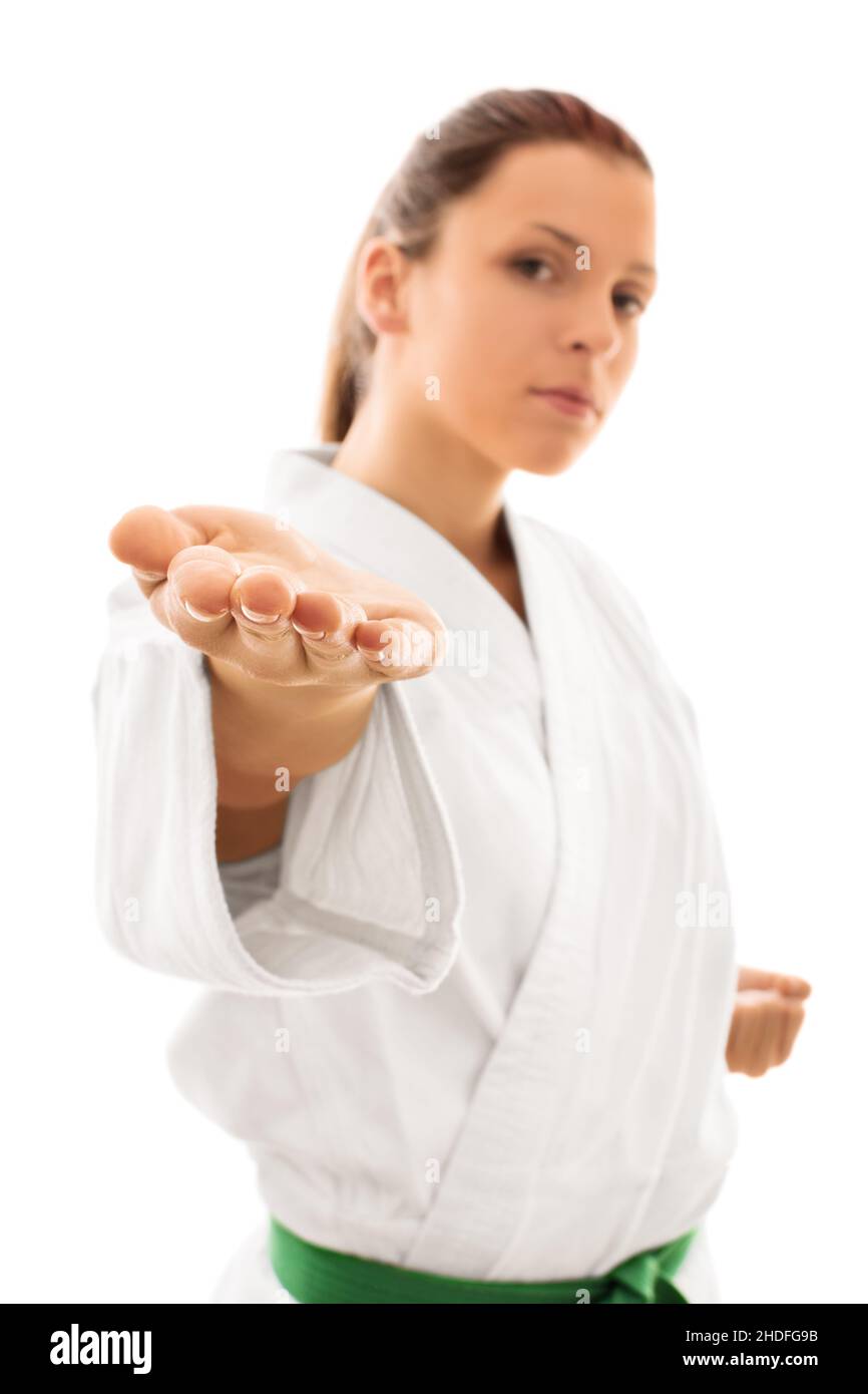 attack, karate, hand posture, attacks, karates, hand postures Stock ...