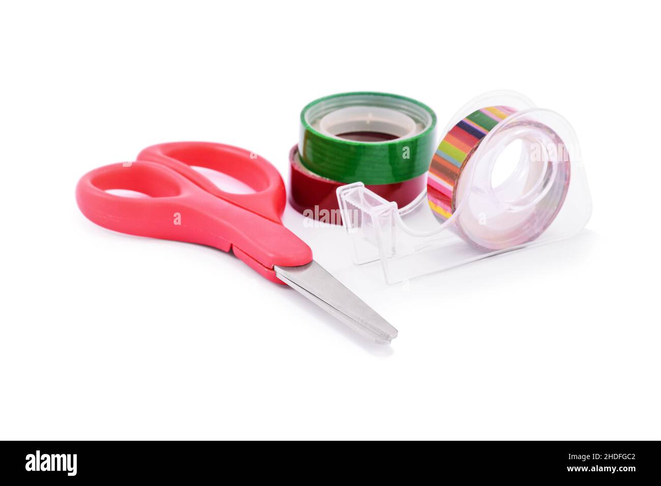 scissors, adhesive tape, scissor, adhesive tapes Stock Photo - Alamy