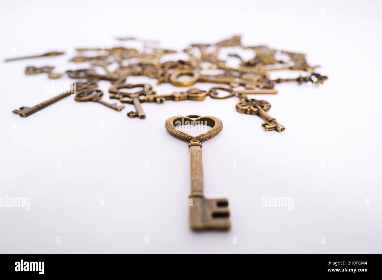 heart shaped, key, heart-shapeds, keys Stock Photo - Alamy