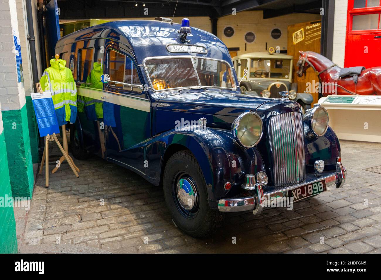 Austin Sheerline Ambulance, National Emergency Services Museum Stock ...