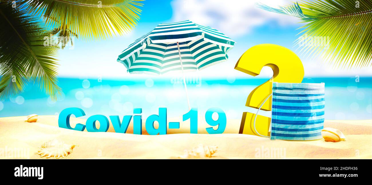 beach, vacation, question mark, covid-19, beaches, seaside, vacations ...