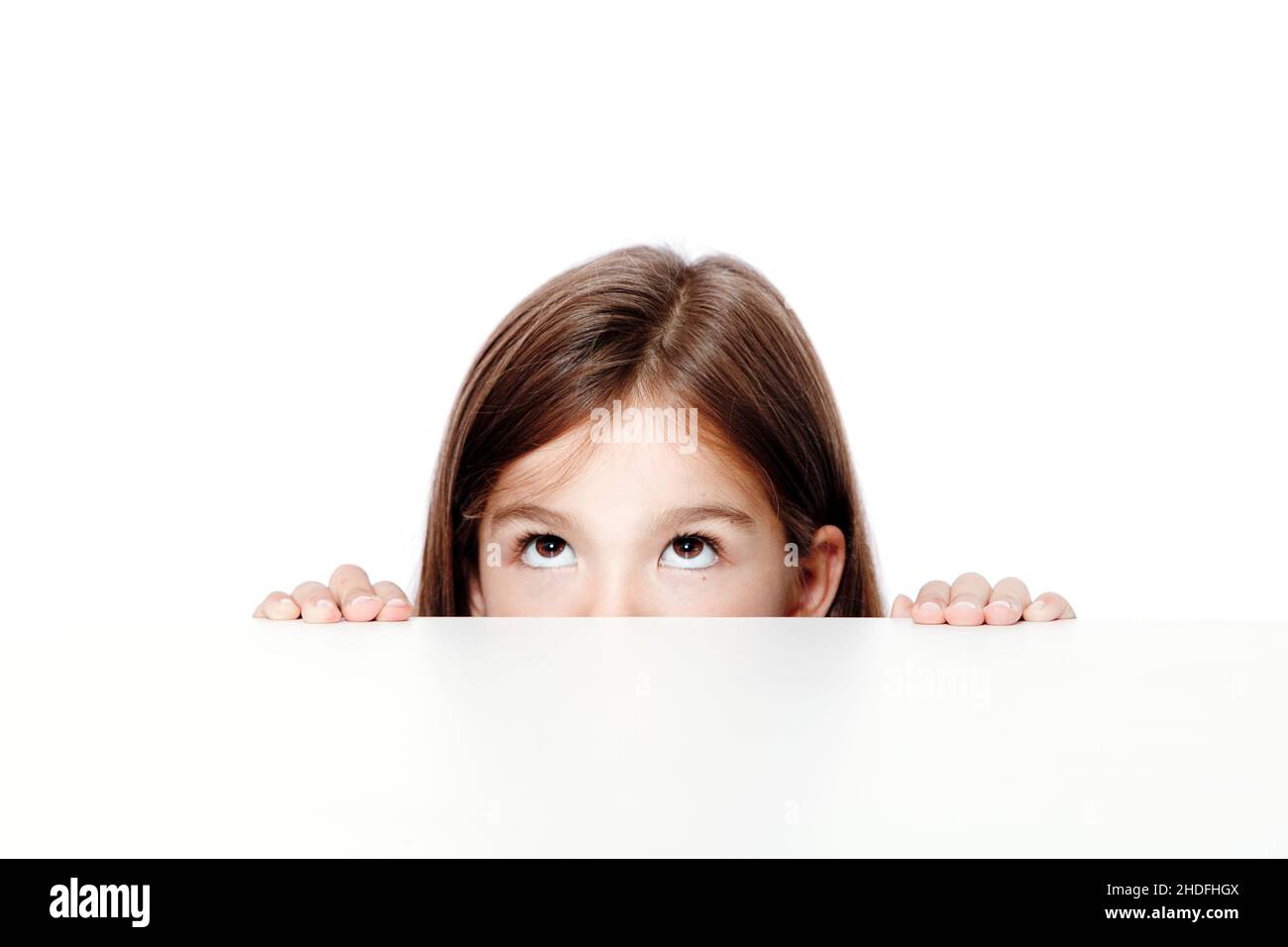 Hiding the emotions Cut Out Stock Images & Pictures - Alamy