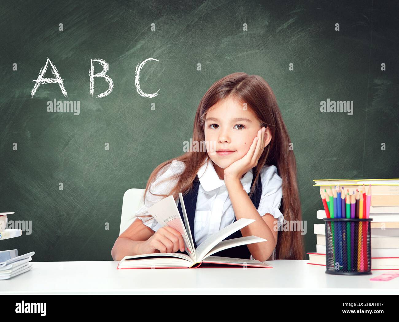 girl, school, abc, learning reading, girls, schools, abcs Stock Photo ...