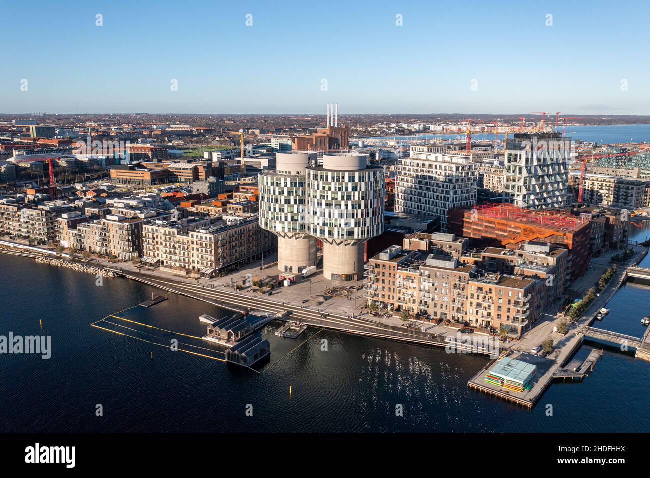 Portland Towers in Nordhavn district in Copenhagen Stock Photo - Alamy