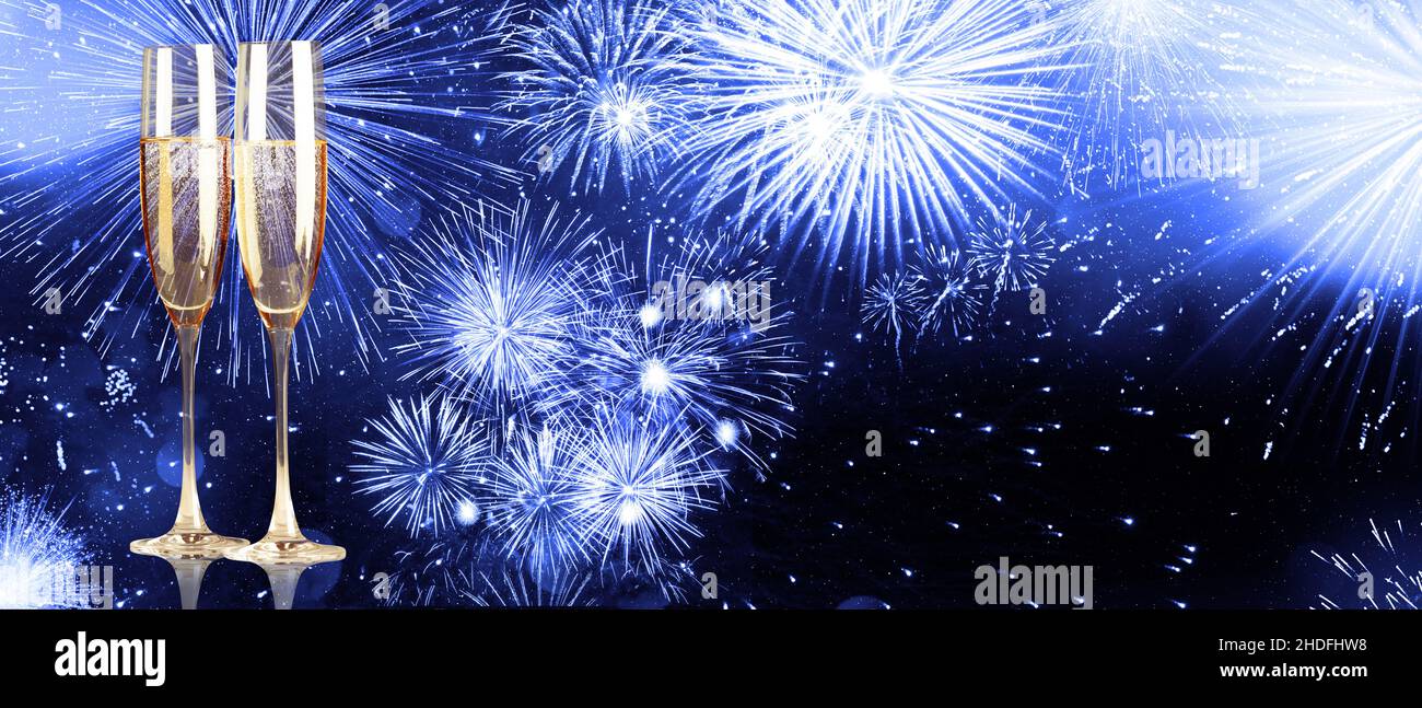 sparkling, firework display, new years eve, firework displays, new ...